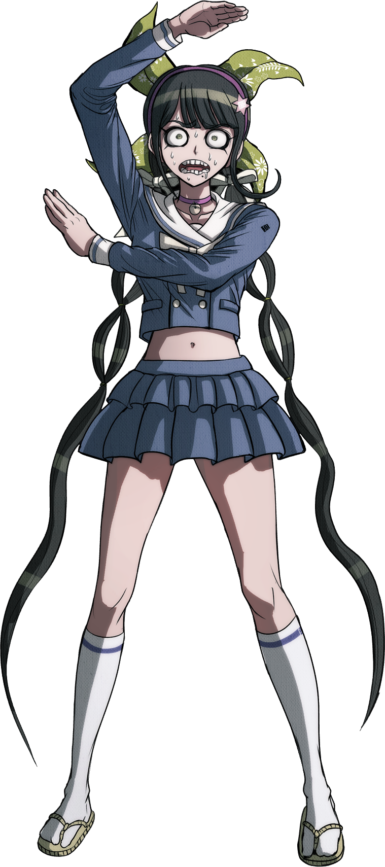 Danganronpa V3 Tenko Chabashira Fullbody Sprite - Tenko Chabashira Full ...