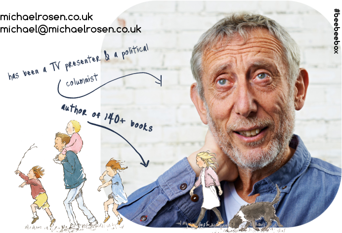 Download Mwe're Going On A Bear Hunt - Michael Rosen PNG Image with No ...