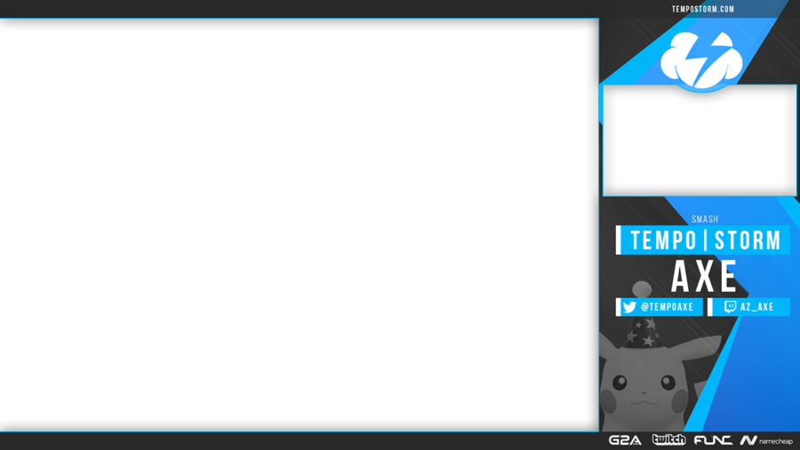 C9 Stream Overlay Clipart Super Smash Bros - Smash Bros Melee Stream ...