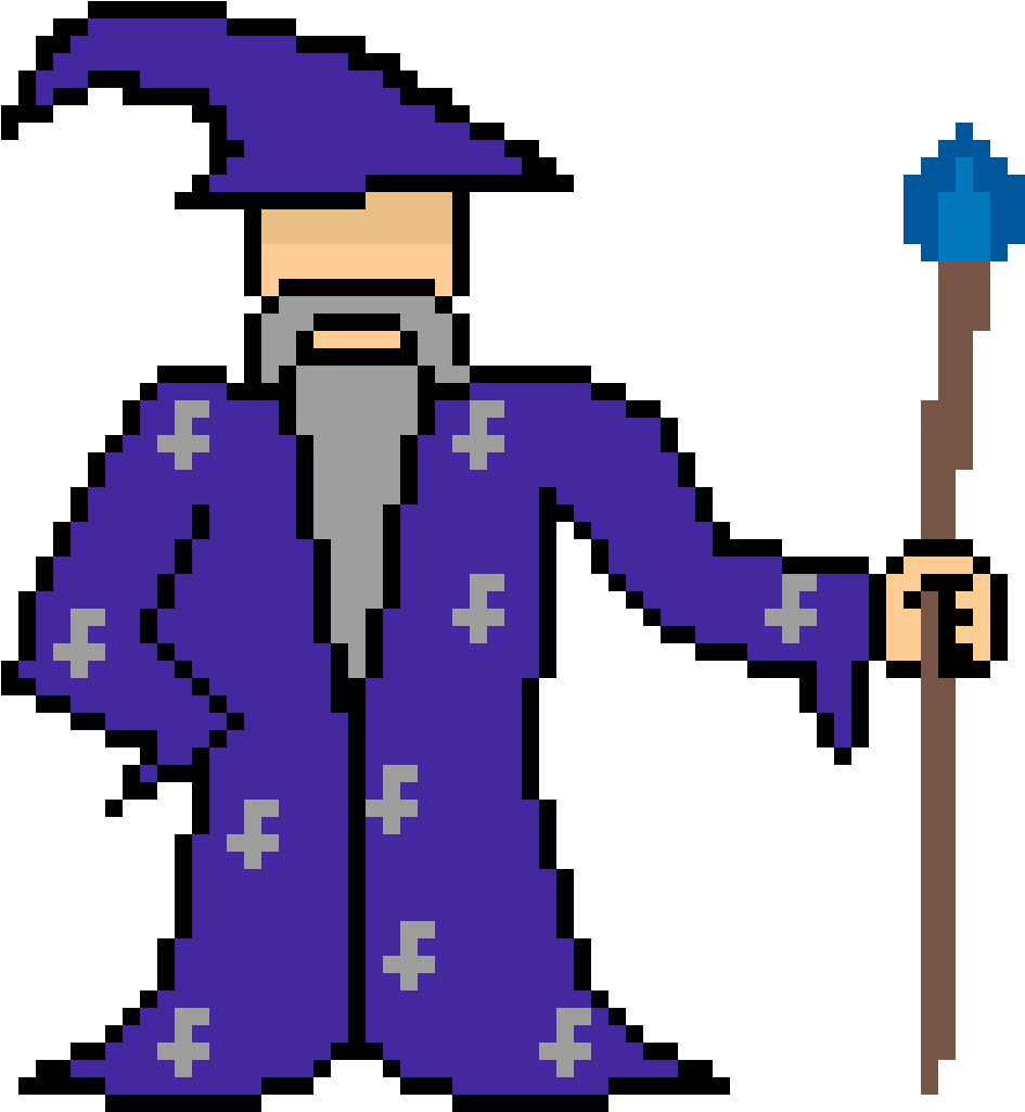 Download Facebook Wizard - Luxray Sprite PNG Image with No Background ...