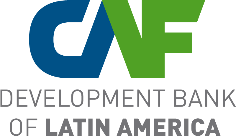 Caf Logo Color Vertical Inglés-1 - Caf Development Bank Of Latin ...