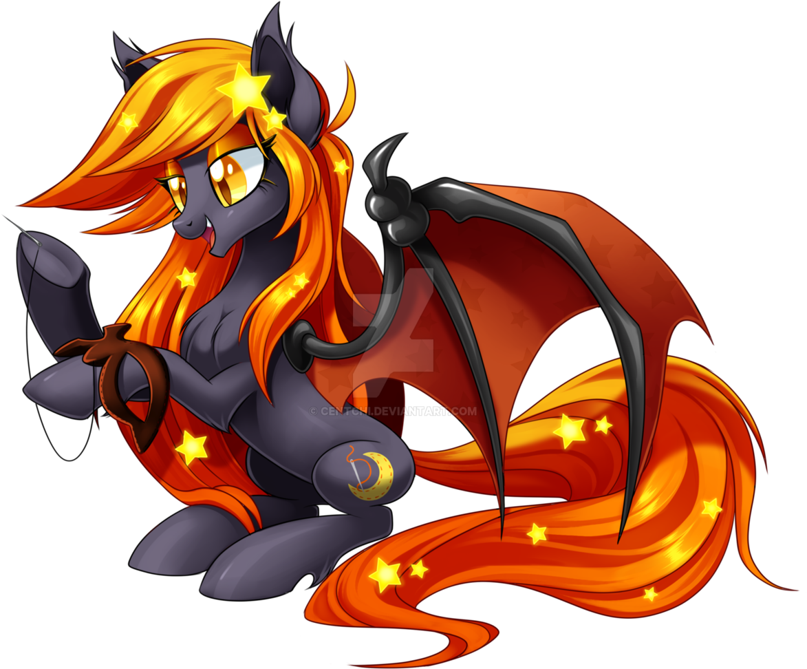 Centchi, Bat Pony, Bat Pony Oc, Female, Mare, Oc, Oc - Free Transparent ...