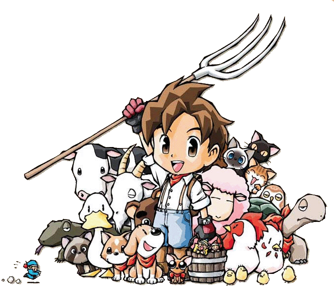 Download With Muffy Taking A Walk Jack Cast - Harvest Moon: A Wonderful ...