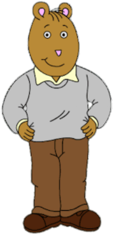 Download Arthur Character Alan "the Brain" Powers - Arthur Brain Png ...