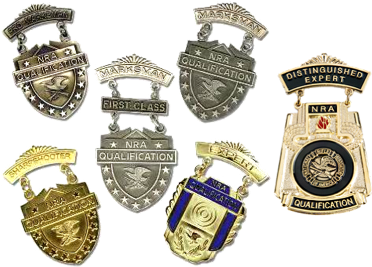 Download Nra Marksmanship Qualification Badges - Marksmanship Badges ...