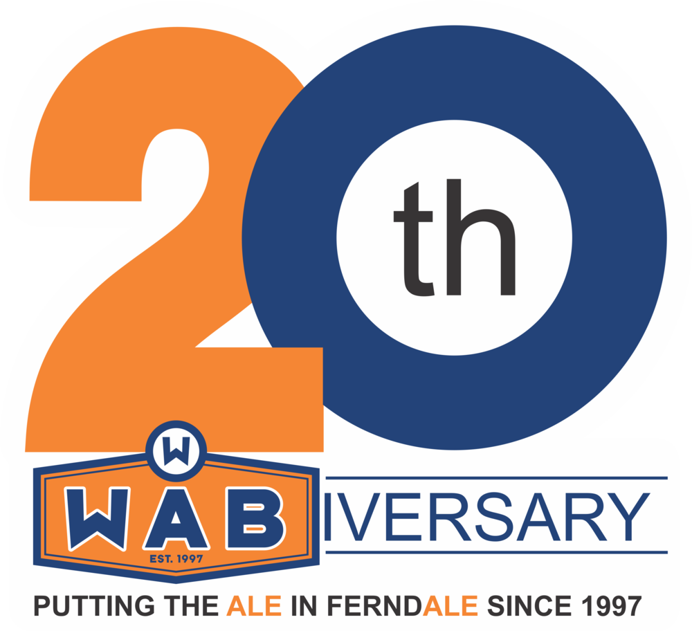 Download Wab 20th Logo Overlay - Woodward Avenue Brewers PNG Image with ...