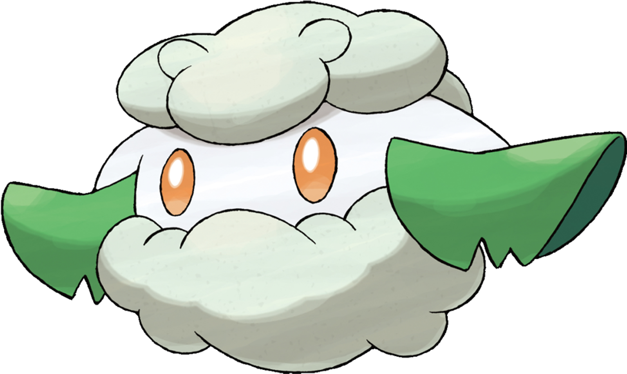 The Cotton Puff Pokémon - Cotton Pokemon - Free Transparent PNG ...