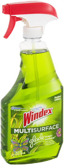 Windex Glass Cleaner - 26 Fl Oz Bottle - Free Transparent PNG Download ...