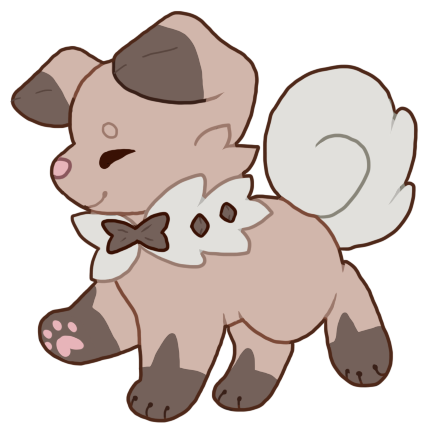 Rockruff - Pokemon Rockruff Chibi - Free Transparent PNG Download - PNGkey
