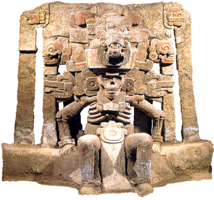 Mictlantecuhtli - Aztec Day Of The Dead History - Free Transparent PNG ...