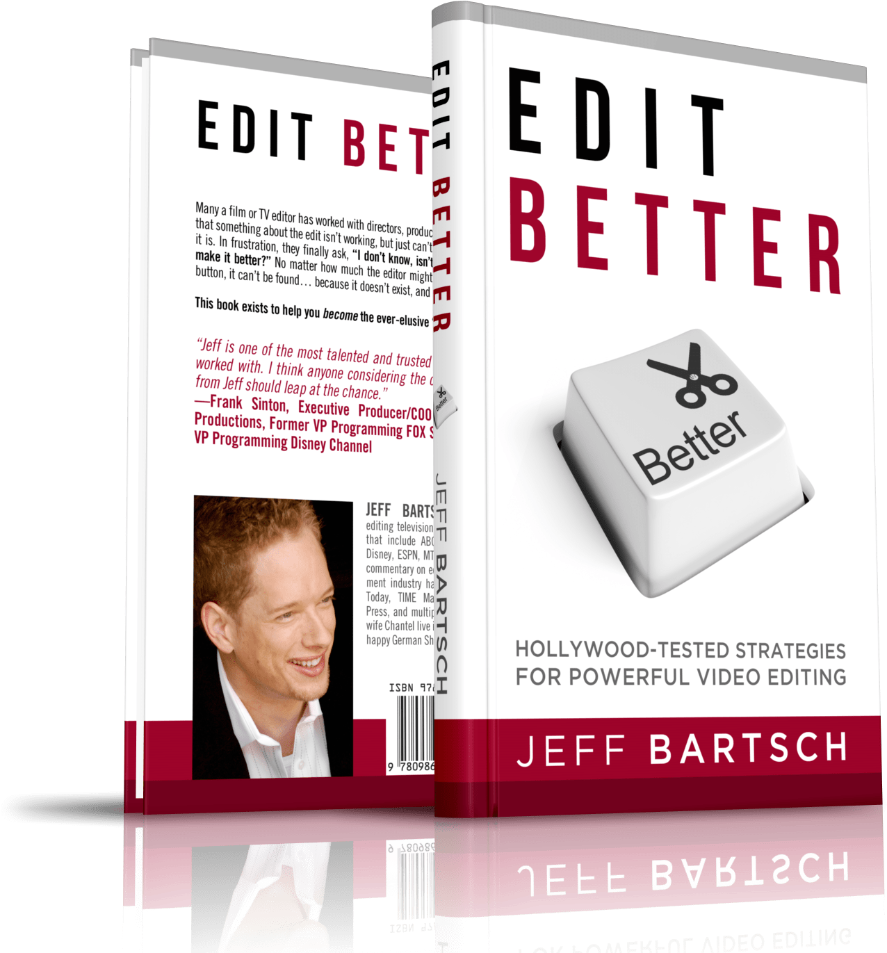 Download Editor Jeff Bartsch - Back And Front 3d Books PNG Image with ...