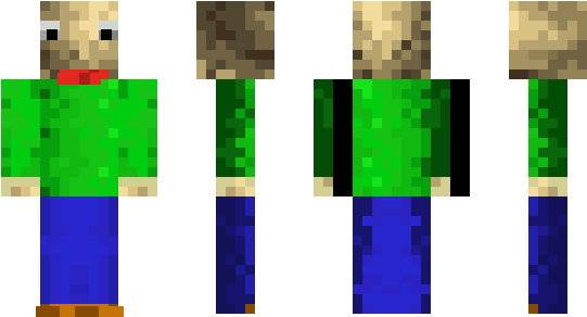 Download Minecraft Skin Finishhim - Baldi Skin PNG Image with No ...