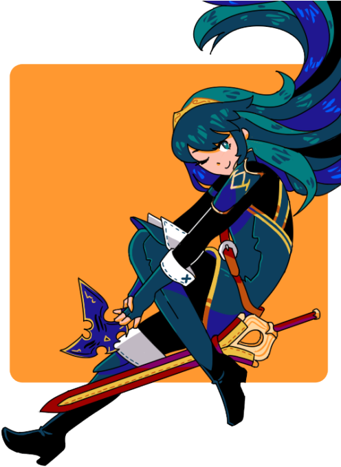 Download Nes Palette Lucina W/ Transparent Background~ - Cartoon PNG ...