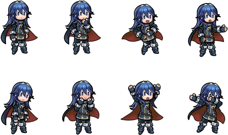 Download Here's Some Bonus Lucina Sprites That I Assembled For - Fire ...