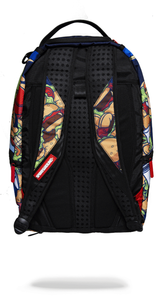 Sprayground- Bob's Burgers Mashup Backpack - Burger Mashup Sprayground ...