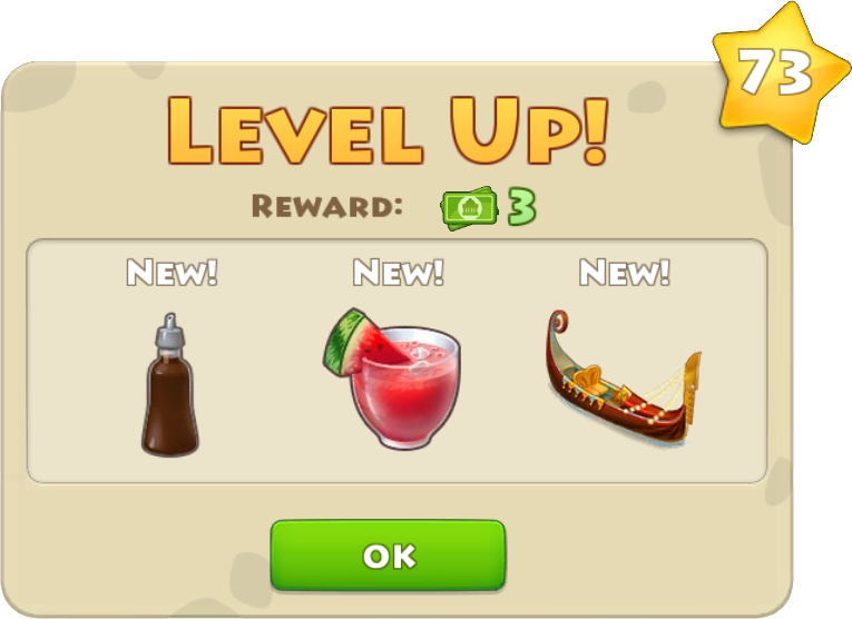 Download Level 73 - Township Level 73 PNG Image with No Background ...