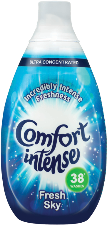 Download Comfort Intense Sky Fabric Conditioner 38 Wash 570ml - Comfort ...