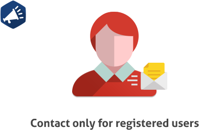 Download Contact For Registered - Graphic Design PNG Image with No ...