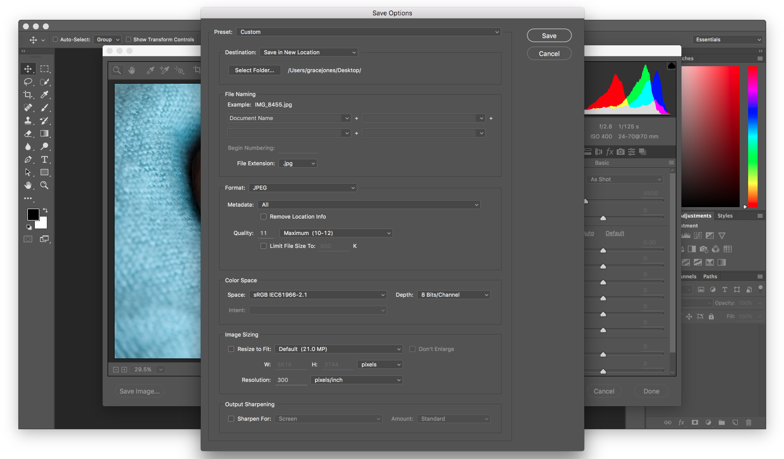 Download Select “ ” As Your File Extension And Don't Tick “resize ...