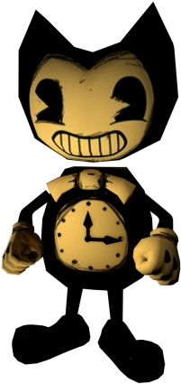 Download Bendy Clock - Cartoon PNG Image with No Background - PNGkey.com