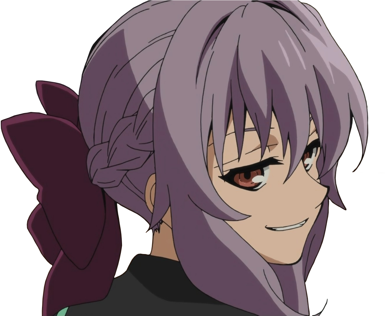 Hachiman Batman Smile Gif - Owari No Seraph Shinoa Smug - Free ...