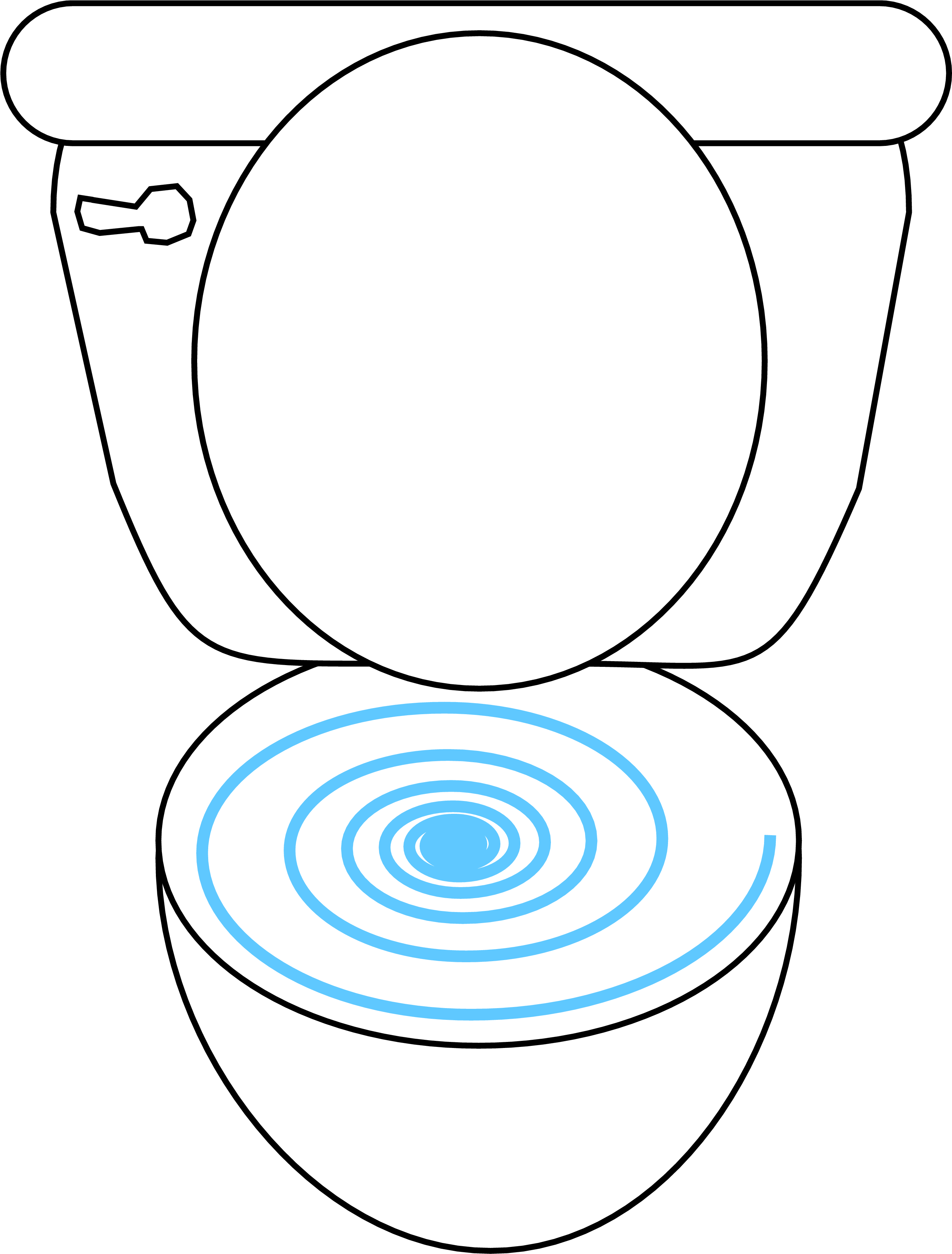 Download This Free Icons Png Design Of Swirly Toilet PNG Image with No ...