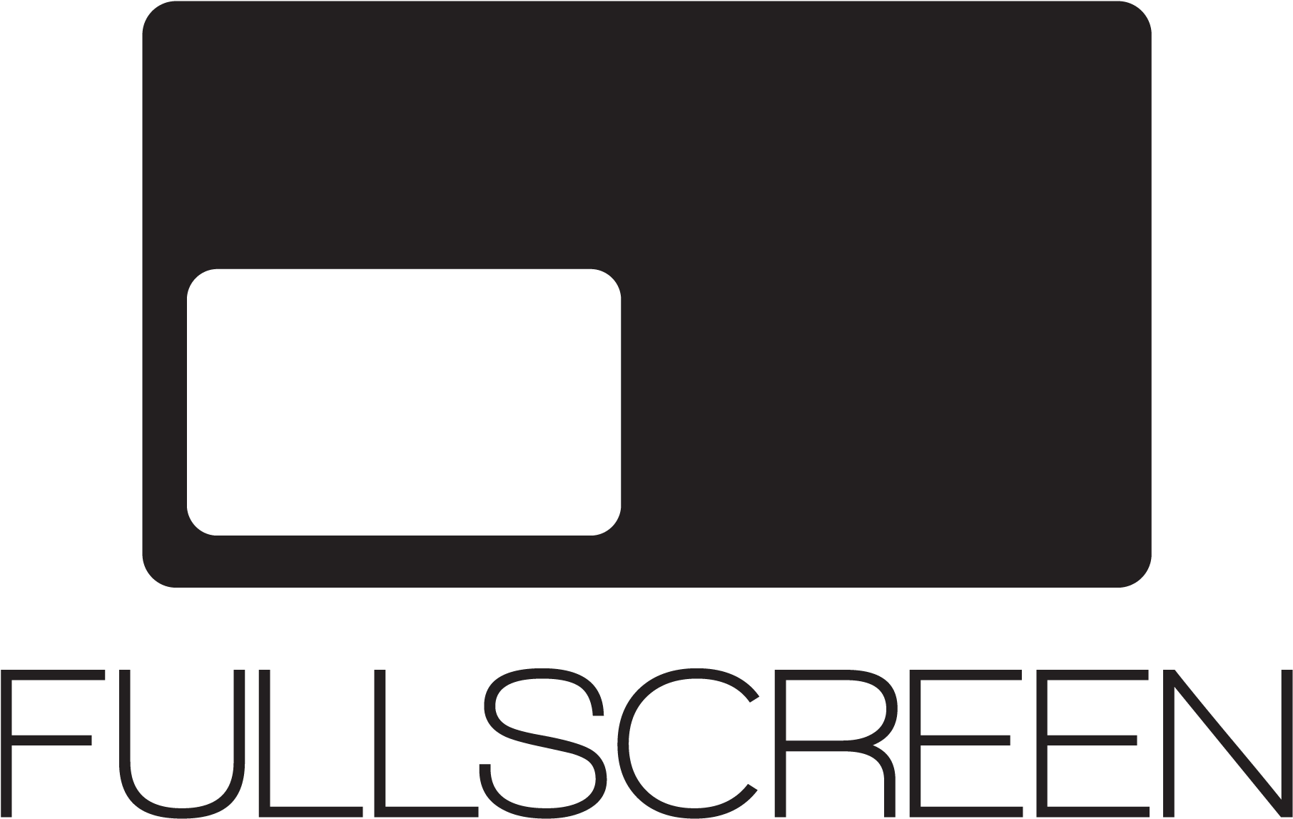 Fullscreen Black Square Logo 01 - Free Transparent PNG Download - PNGkey