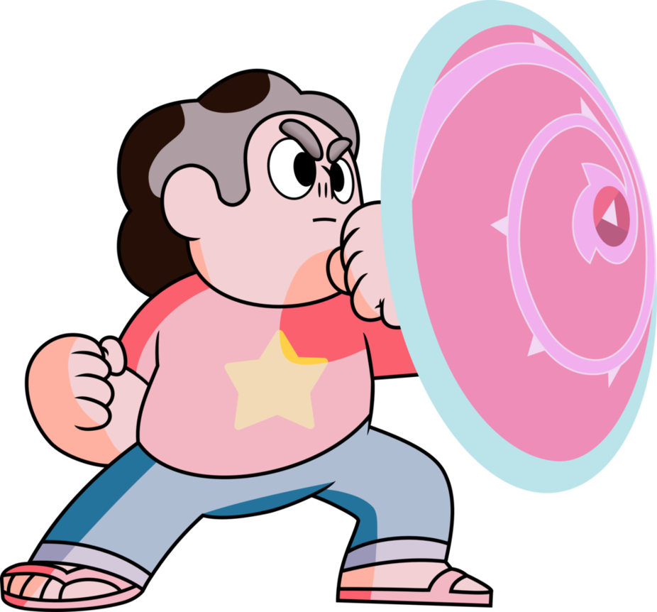 Download Steven Shield - Steven Universe With Shield PNG Image with No ...
