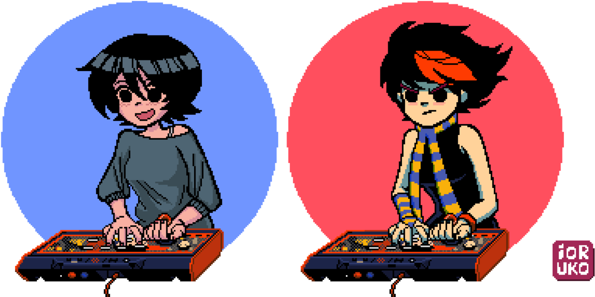 Download Two Variants Of Knives Chau Icon Commission For Twitch ...