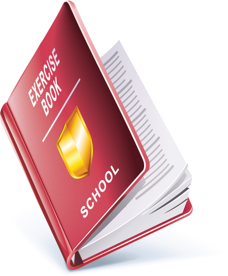 Download Nis 1 Page Blank, 1 Page Single Line Exercise Book - Single ...