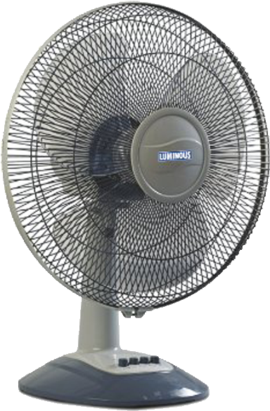 Download Luminous Fanfare 400mm 55 Watts Grey Table Fan - Table Fan ...