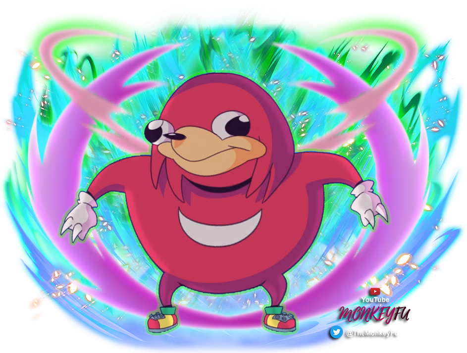 Download Ugandan Knuckles Brudda - Cartoon PNG Image with No Background ...