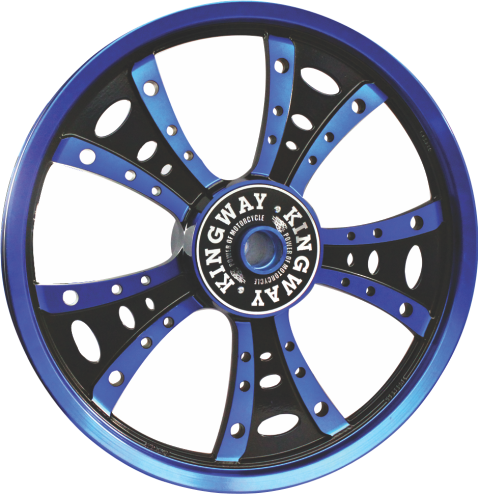 Download Alloy Wheel Blue Royal Enfield Kingway- Motorcycle - Royal ...