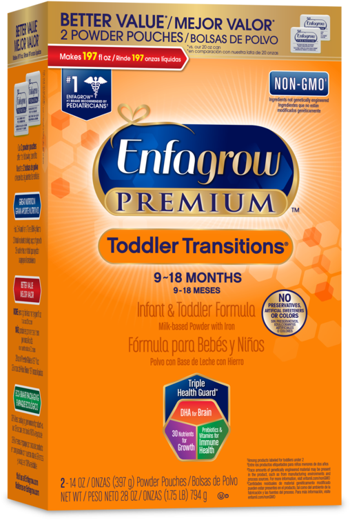 Download Enfagrow Premium Toddler Transitions Formula Powder ...