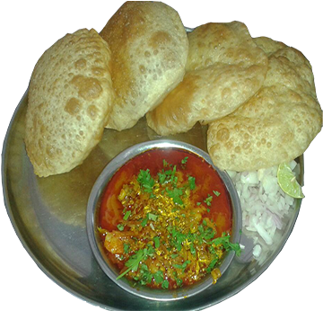 Puri Bhaji - Puri - Free Transparent PNG Download - PNGkey