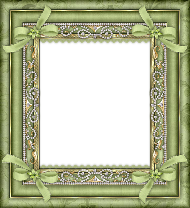 Download Green Transparent Frame Borders And Frames, Borders - Green ...