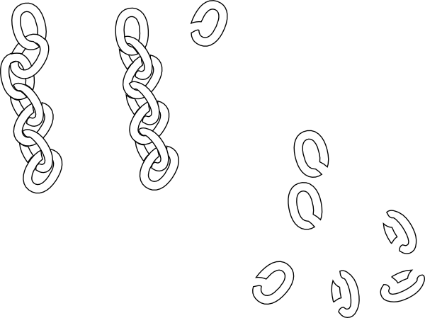 Download Chain Outline PNG Image with No Background - PNGkey.com