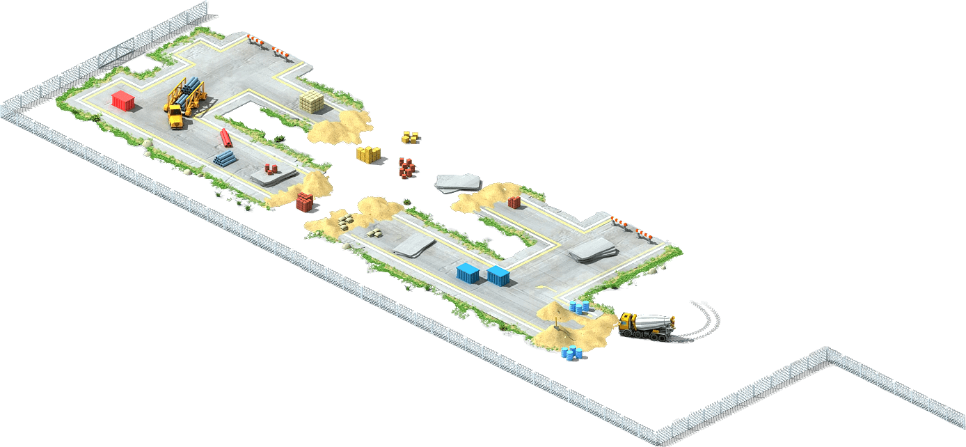 Download Runway Construction - Scale Model PNG Image with No Background ...