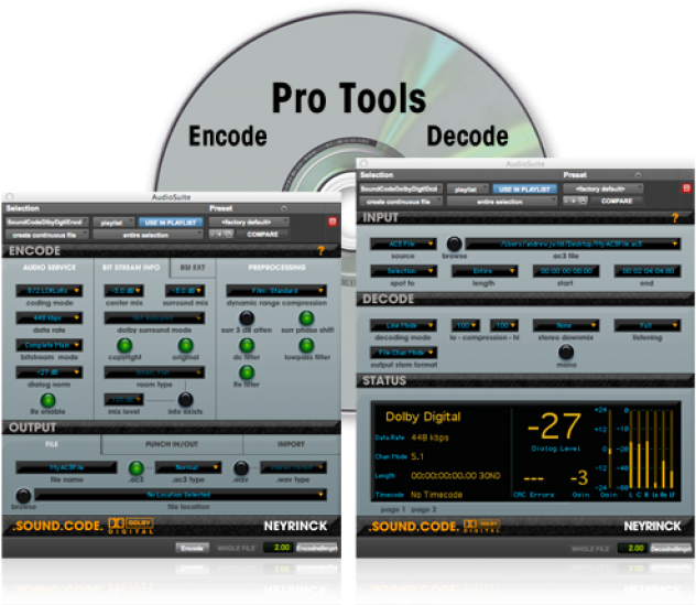 Download Neyrinck Scdts01 Image - Neyrinck Soundcode For Dolby Digital 2 Plug-in Suite PNG Image ...
