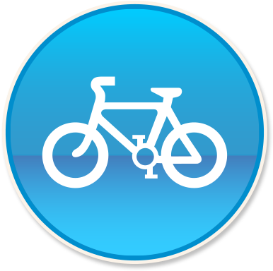 Cycling Icon - Highway Code Cycle Signs - Free Transparent PNG Download ...