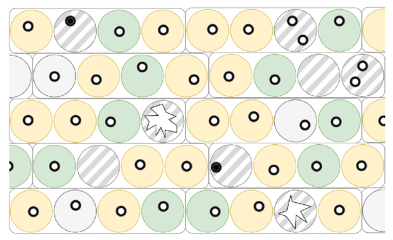 Download Layout Of A Minion Flowcell Grid - Circle PNG Image with No ...