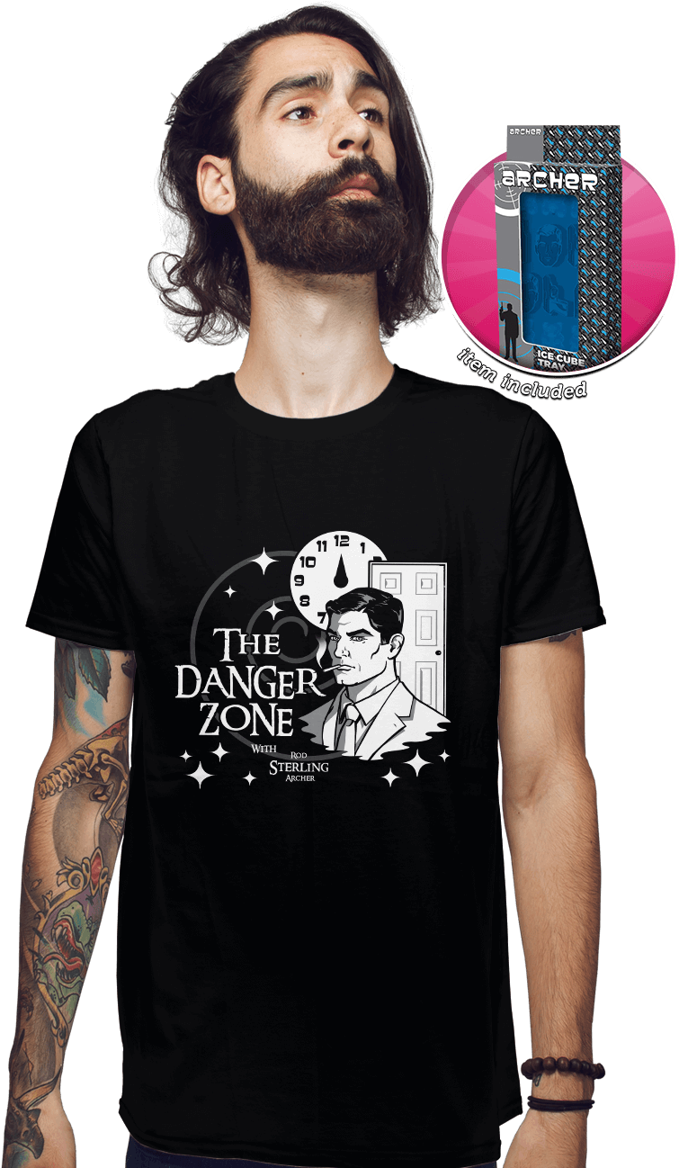 Download Secret Agent Man Bundle - Enter The Danger Zone Tee Shirt PNG ...