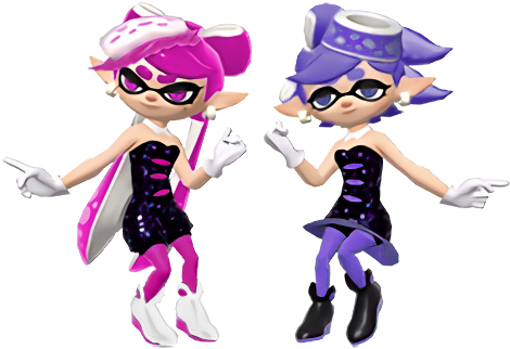 Download The Squid Sisters With The Colours Of Ami And Yumi - Puffy ...