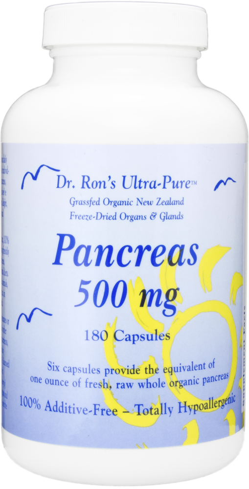 Pancreas, 180 Capsules - Doc's Best Ultra-pure Naturals Thymus 500 Mg ...