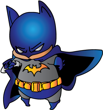 Drawn Batman Transparent Background - Batman Cartoon No Background ...