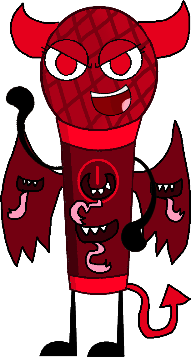 Download Microphone As A Demon Vector By Thedrksiren-d8dbl6e ...