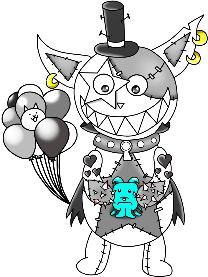 Download Picture Freeuse Stock The Cats Warlock And - Battle Cats ...