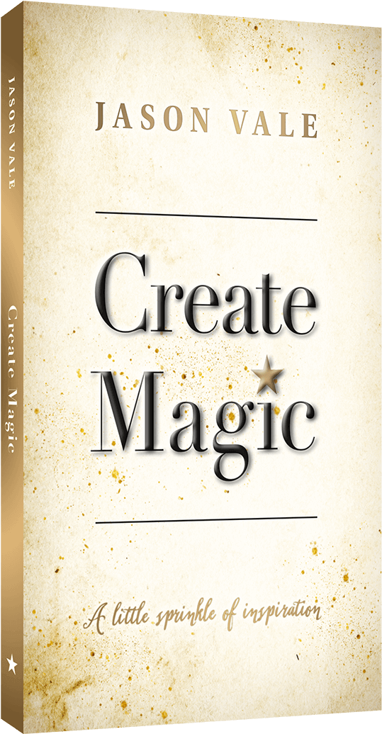 Create Magic Book Front Cover - Jason Vale - Free Transparent PNG ...