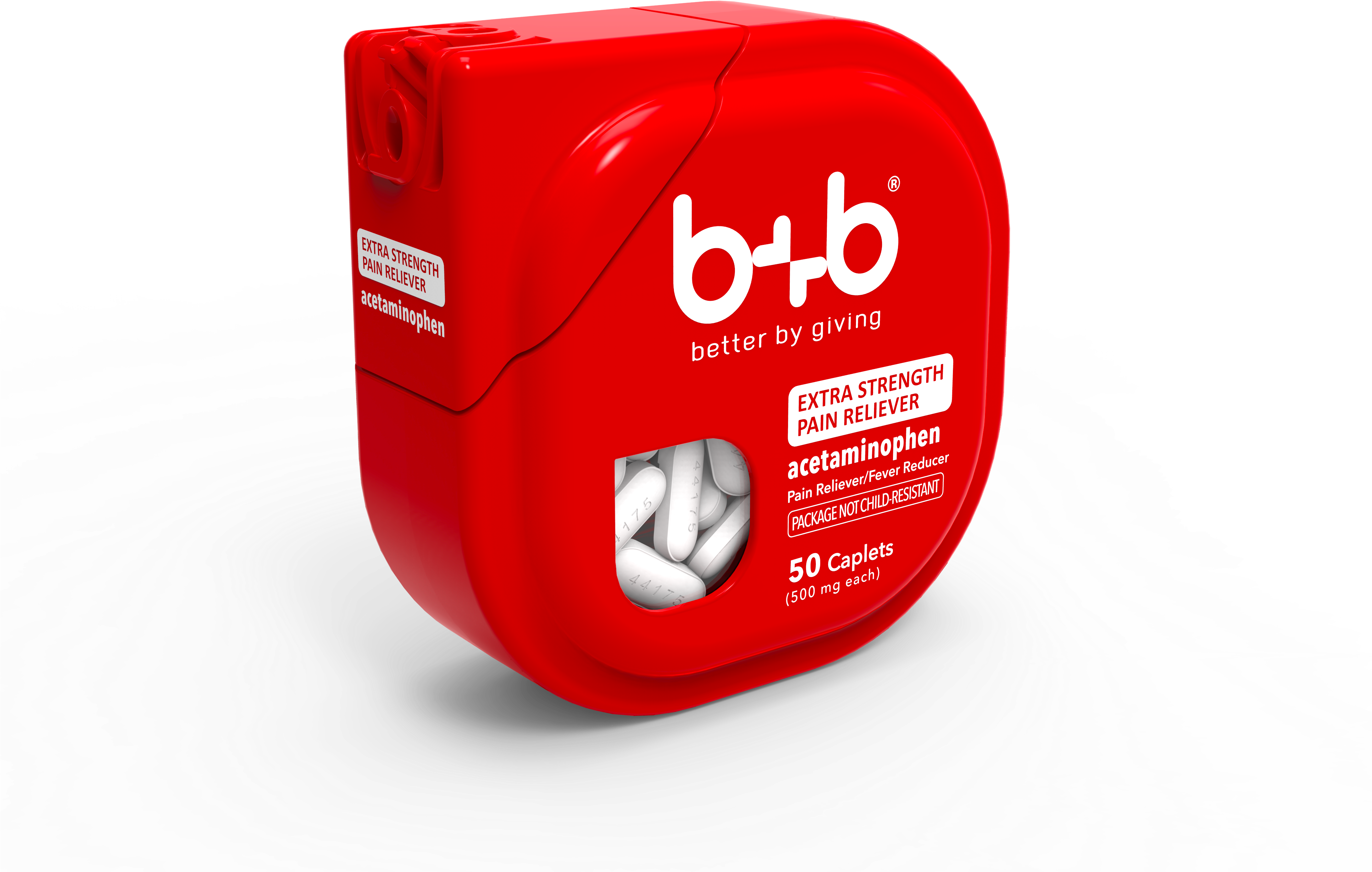 Download B B Extra Strength Acetaminophen Caplets - Paracetamol PNG ...