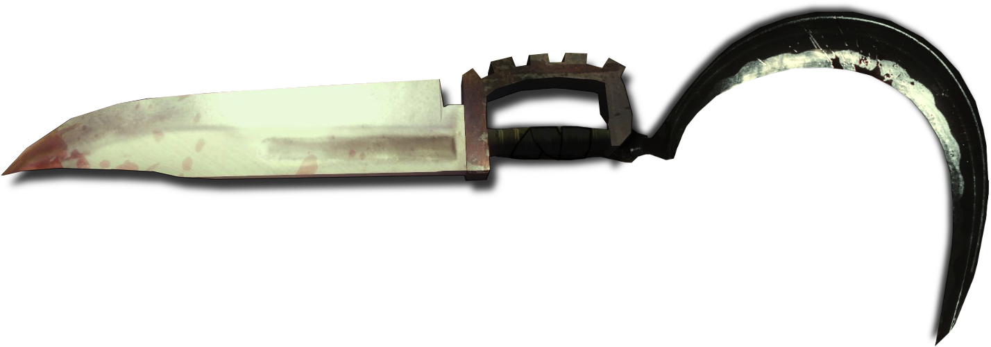 Slasher Knife - Bowie Knife Black Ops - Free Transparent PNG Download ...